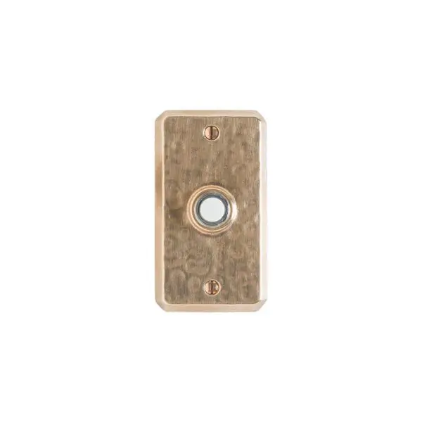 Hammered Doorbell Button | Rocky Mountain Hardware