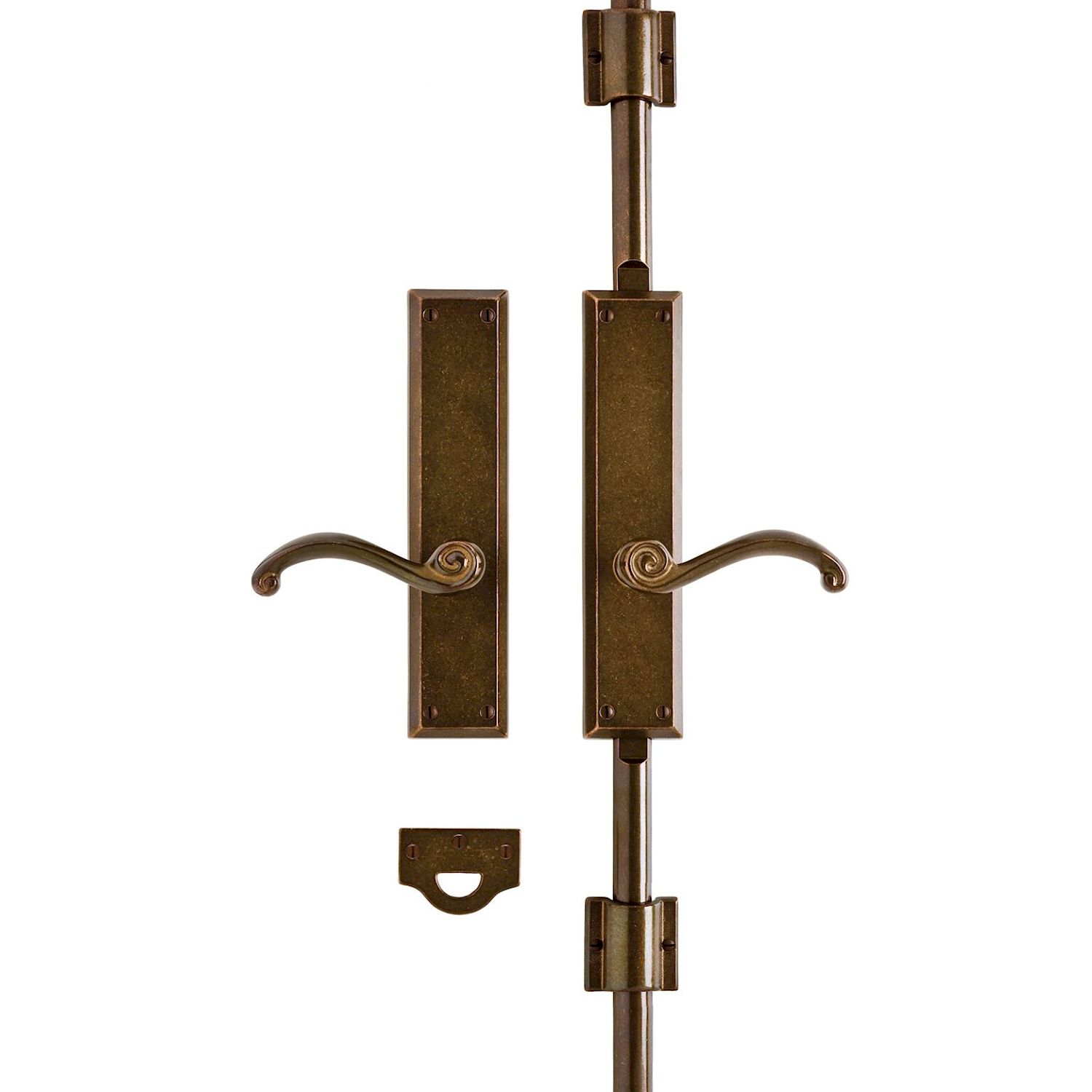 Rectangular Cremone Bolt Set - 2 1/2" x 11" | Rocky Mountain Hardware