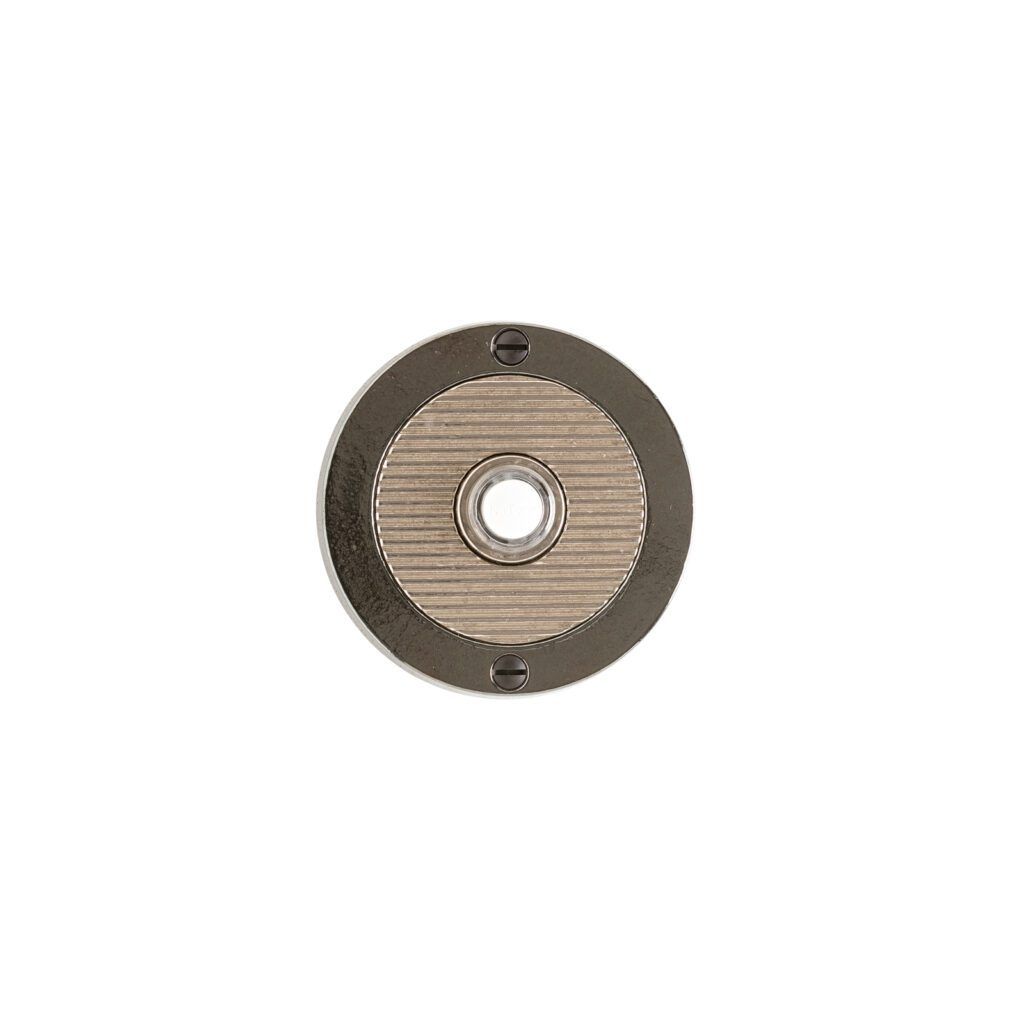 Round Flute Doorbell Button | Rocky Mountain Hardware
