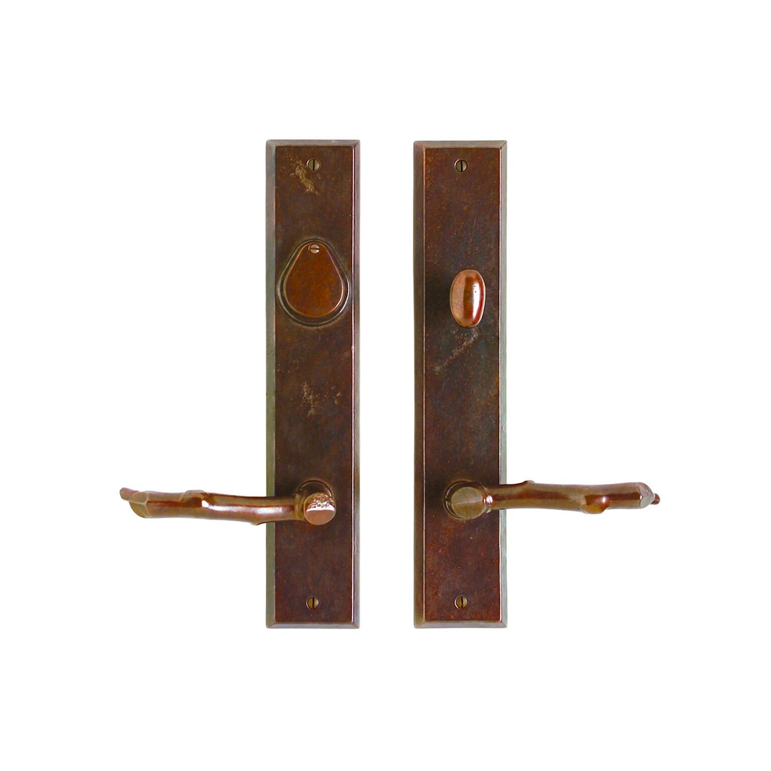 Rectangular Entry Set - 2 1/2" x 13" | Rocky Mountain Hardware