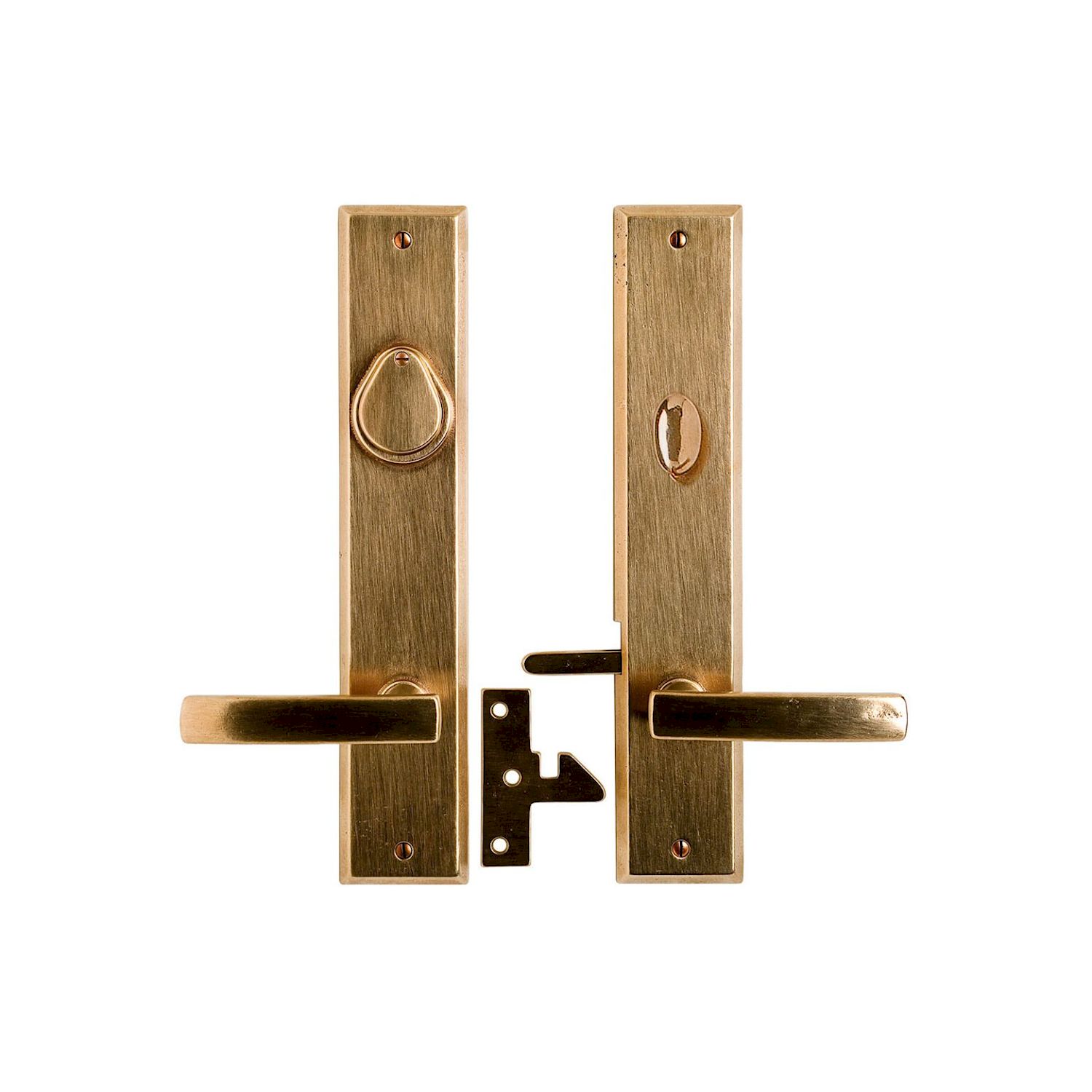 Rectangular Keyed Gate Hardware - 2 1/2" x 13" | Rocky Mountain Hardware