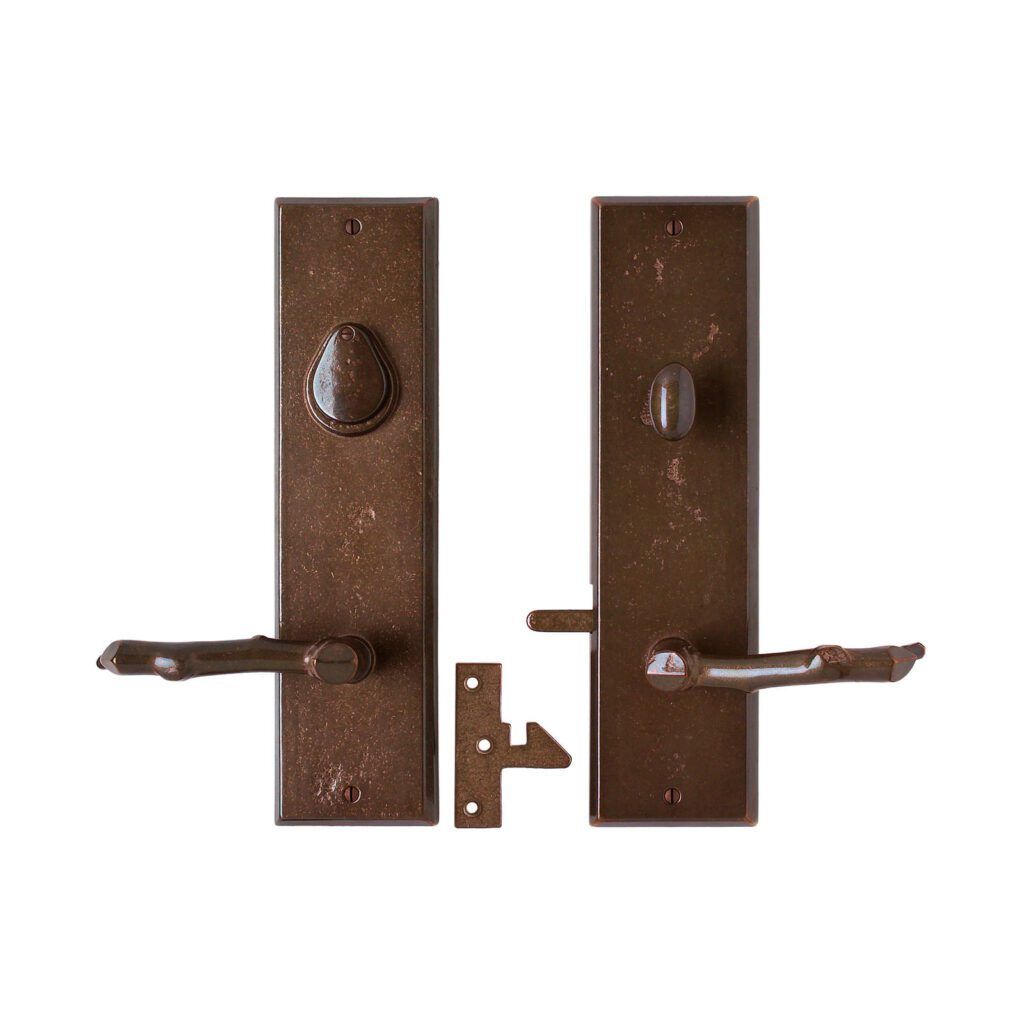 Rectangular Keyed Gate Hardware - 3 1/2" x 13 | Rocky Mountain Hardware