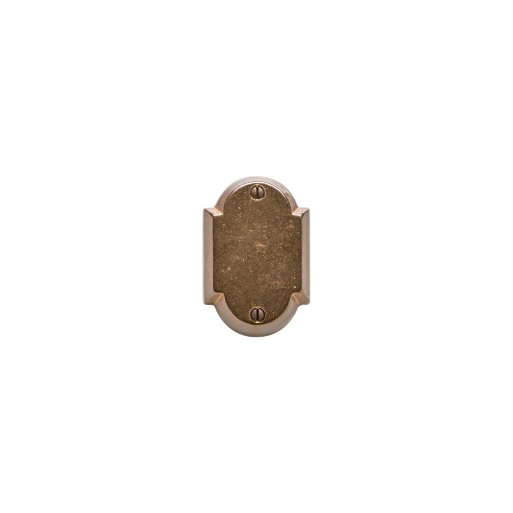 Arched Escutcheon - 2 1/2" x 3 3/4" IP716 | Rocky Mountain Hardware