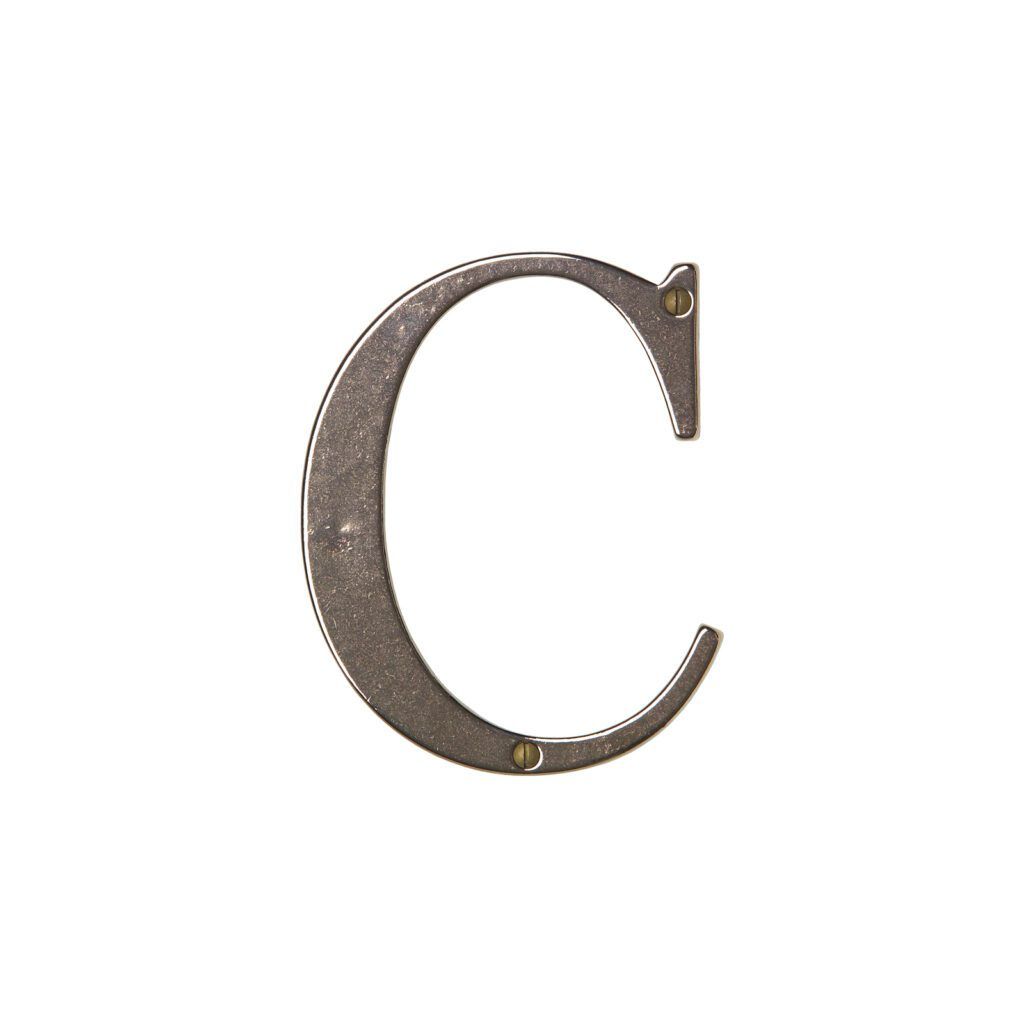 4" House Letter - Georgia - "C" | Rocky Mountain Hardware
