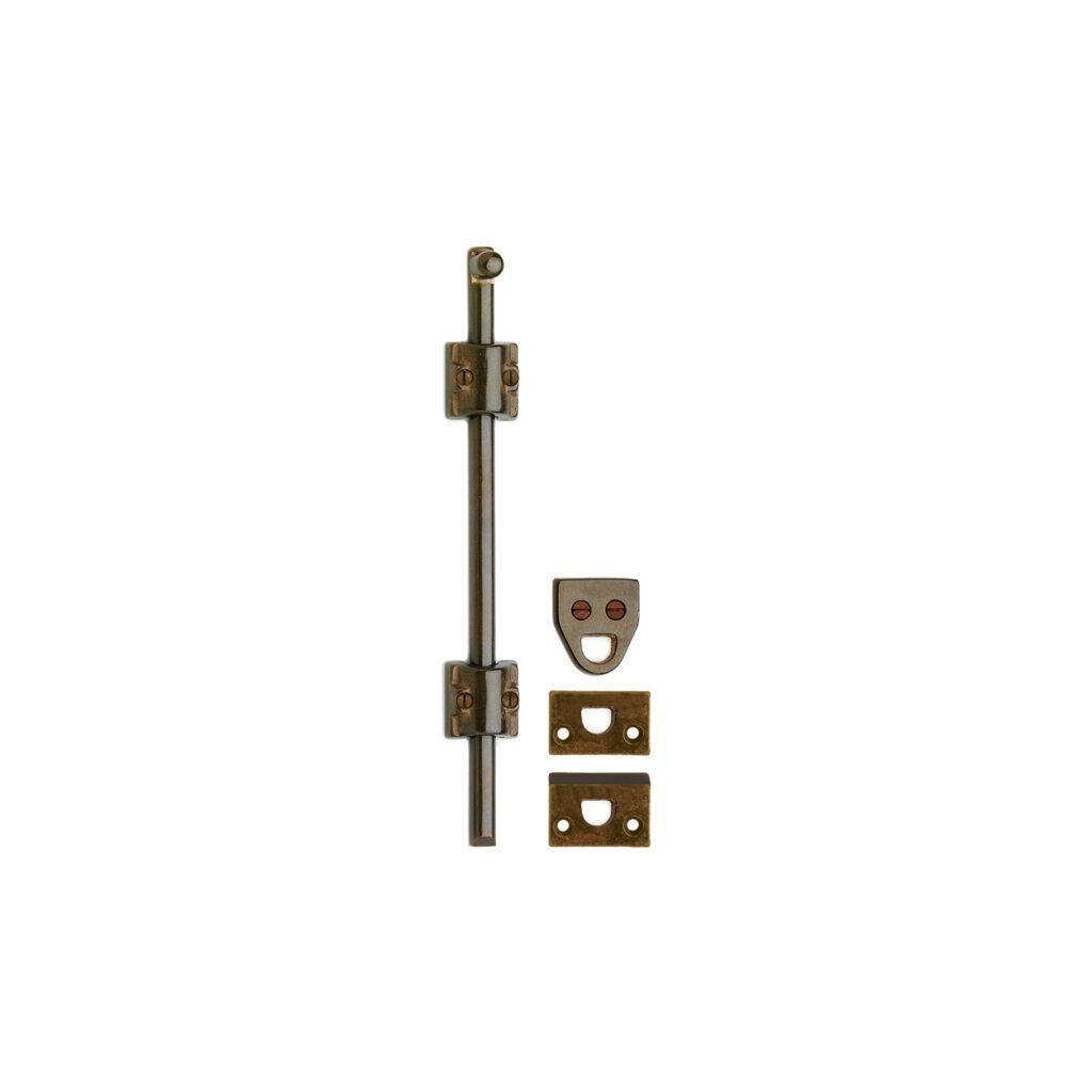 Mini Surface Bolt - with Square Mounting Bracket and 3/8" Bolt | Rocky ...