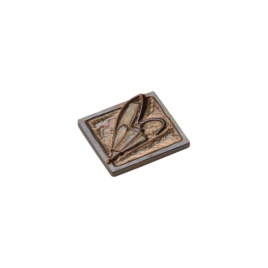 Wet Fly, Right Tile - 3" x 3" | Rocky Mountain Hardware