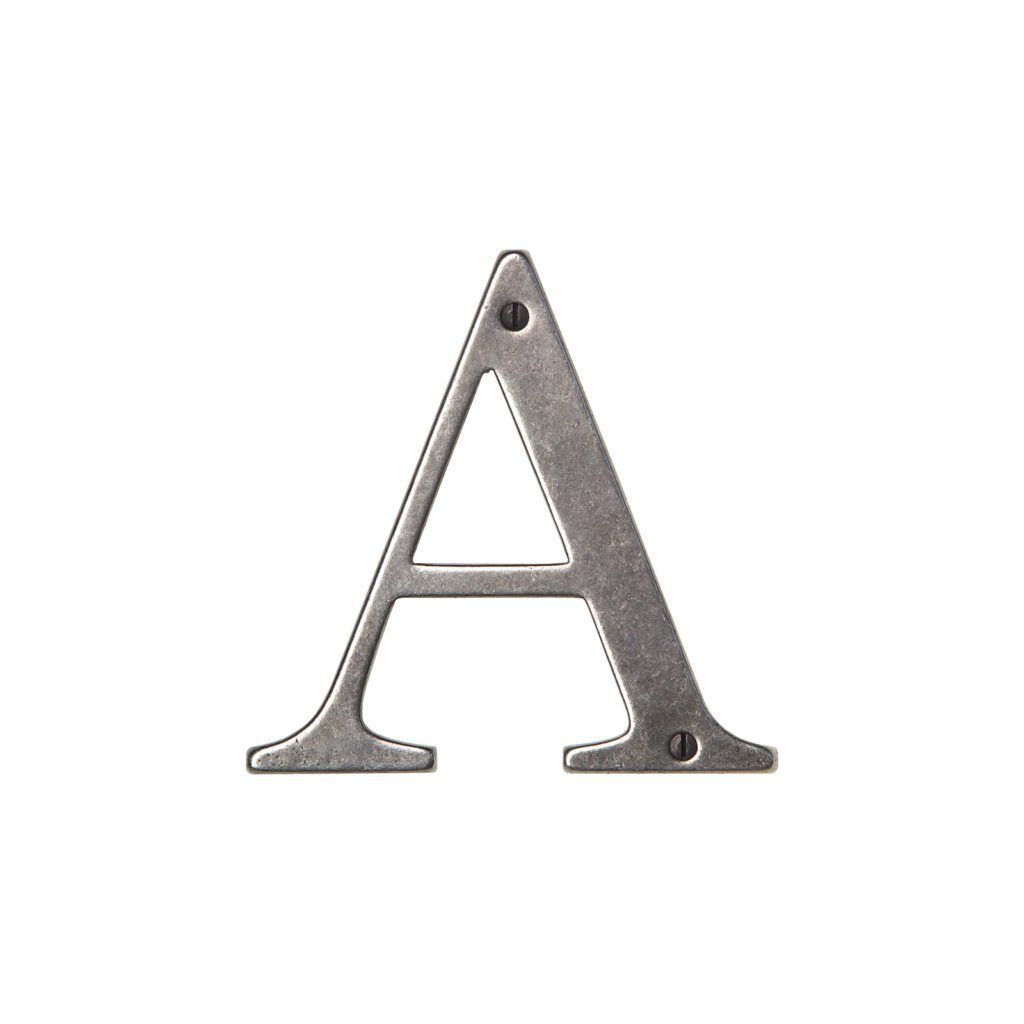 4" House Letter - Georgia - "A" | Rocky Mountain Hardware