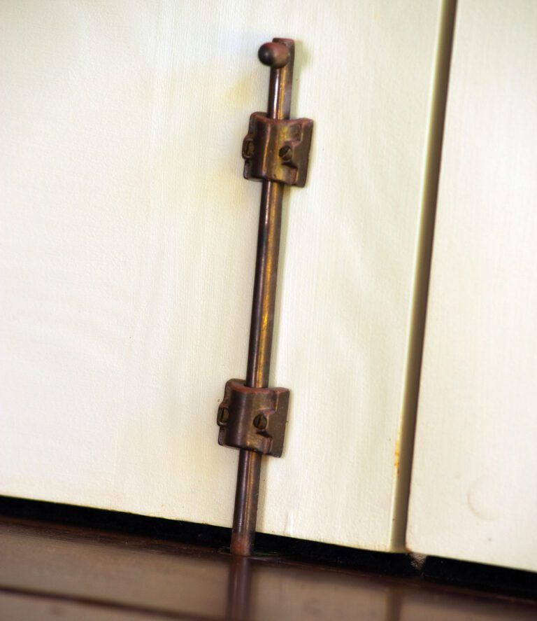 Mini Surface Bolt - with Square Mounting Bracket and 3/8" Bolt | Rocky Mountain Hardware