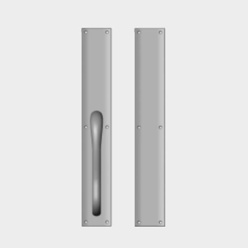 Oasis Push/Pull Set - 3" x 20" | Rocky Mountain Hardware