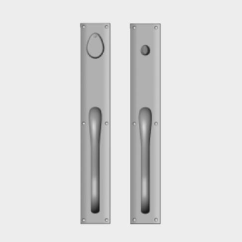 Oasis Push/Pull Set - 3" x 20" | Rocky Mountain Hardware